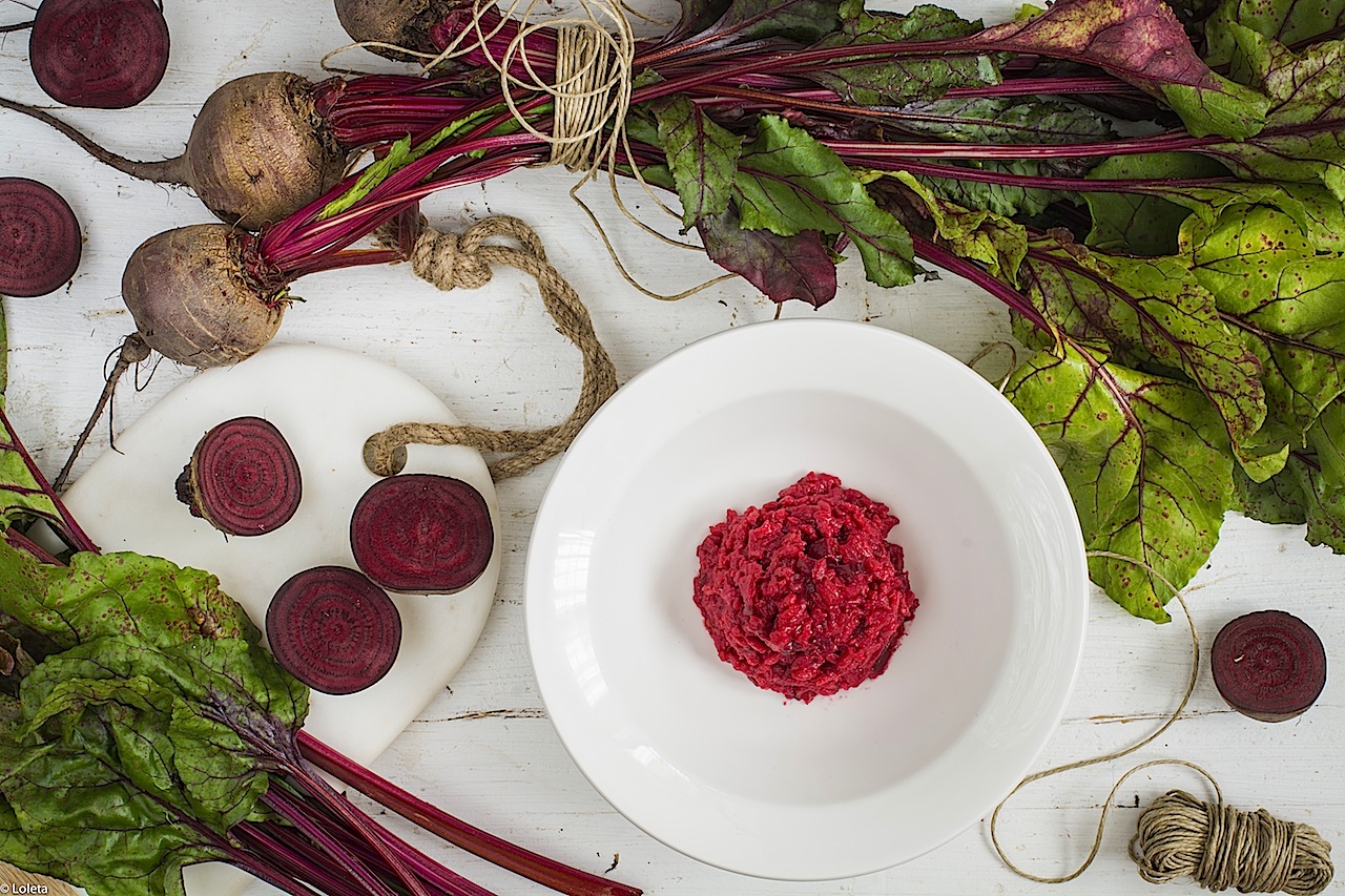Cómo hacer risotto de remolacha receta con estrella michelín