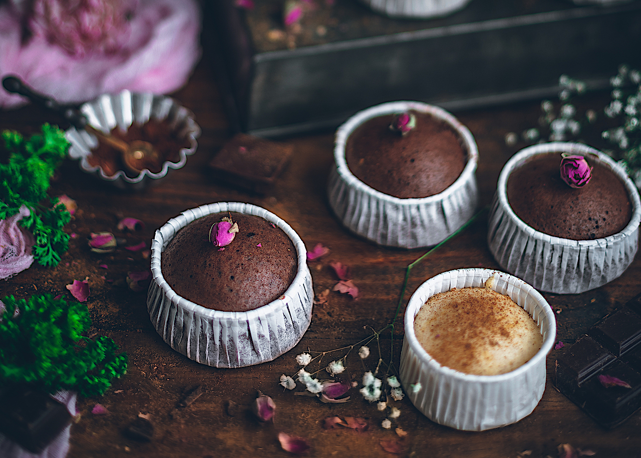Mushi-pan de vainilla y chocolate - Loleta