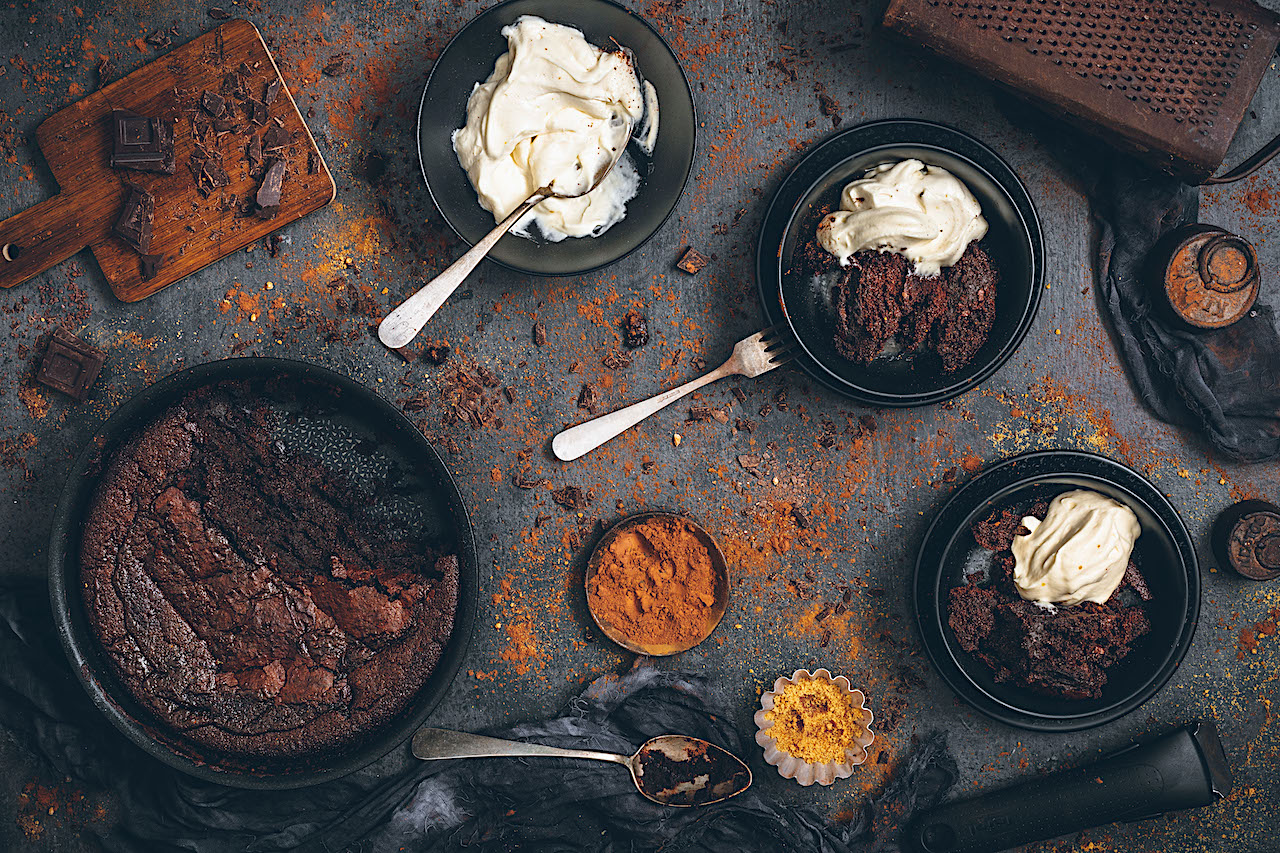 Fast chocolate pudding. The perfect dessert for everyone. Gluten-free ...